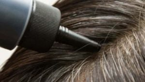How to colour resistant grey hair
