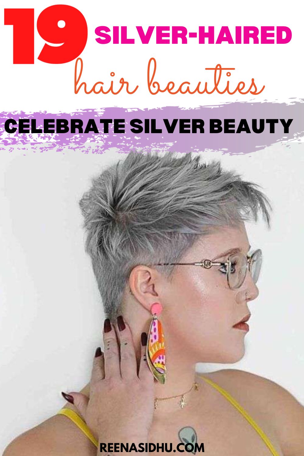 19 Silver-Haired Beauties + Haircut Inspirations for a Stunning Look ...