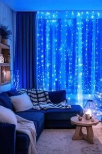 29 Stunning Blue Christmas Lights Ideas to Brighten Up Your Holidays ...